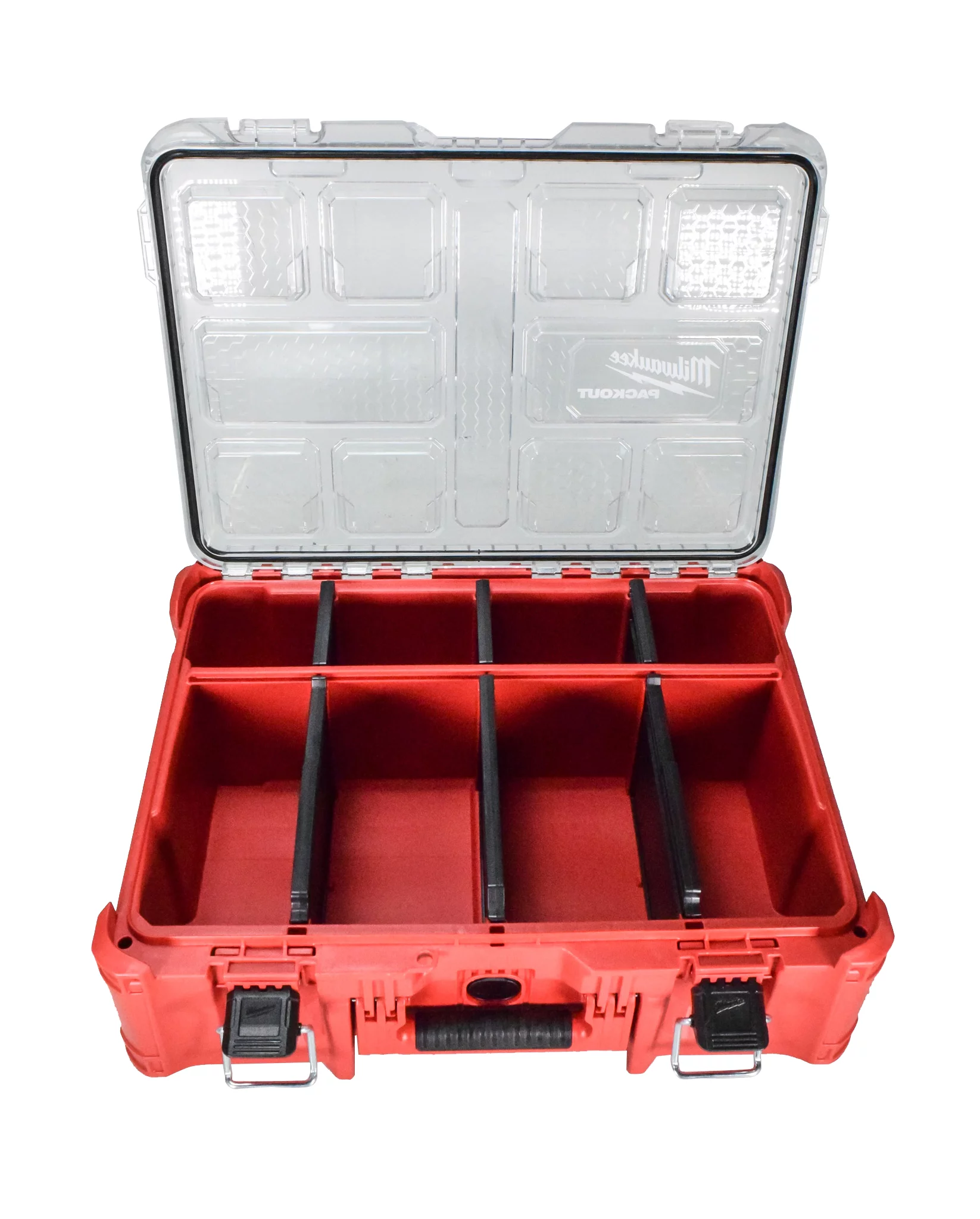 Milwaukee 48-22-8432 Packout Deep Organizer Toolbox, 50 Lb. Capacity ...