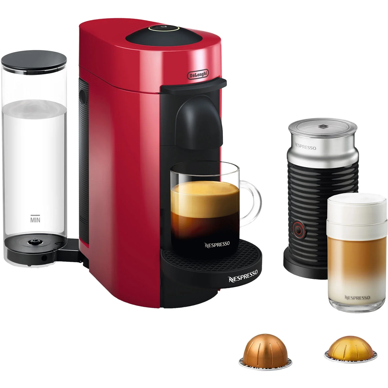 Nespresso Vertuo Plus Coffee and Espresso Machine by De'Longhi with ...