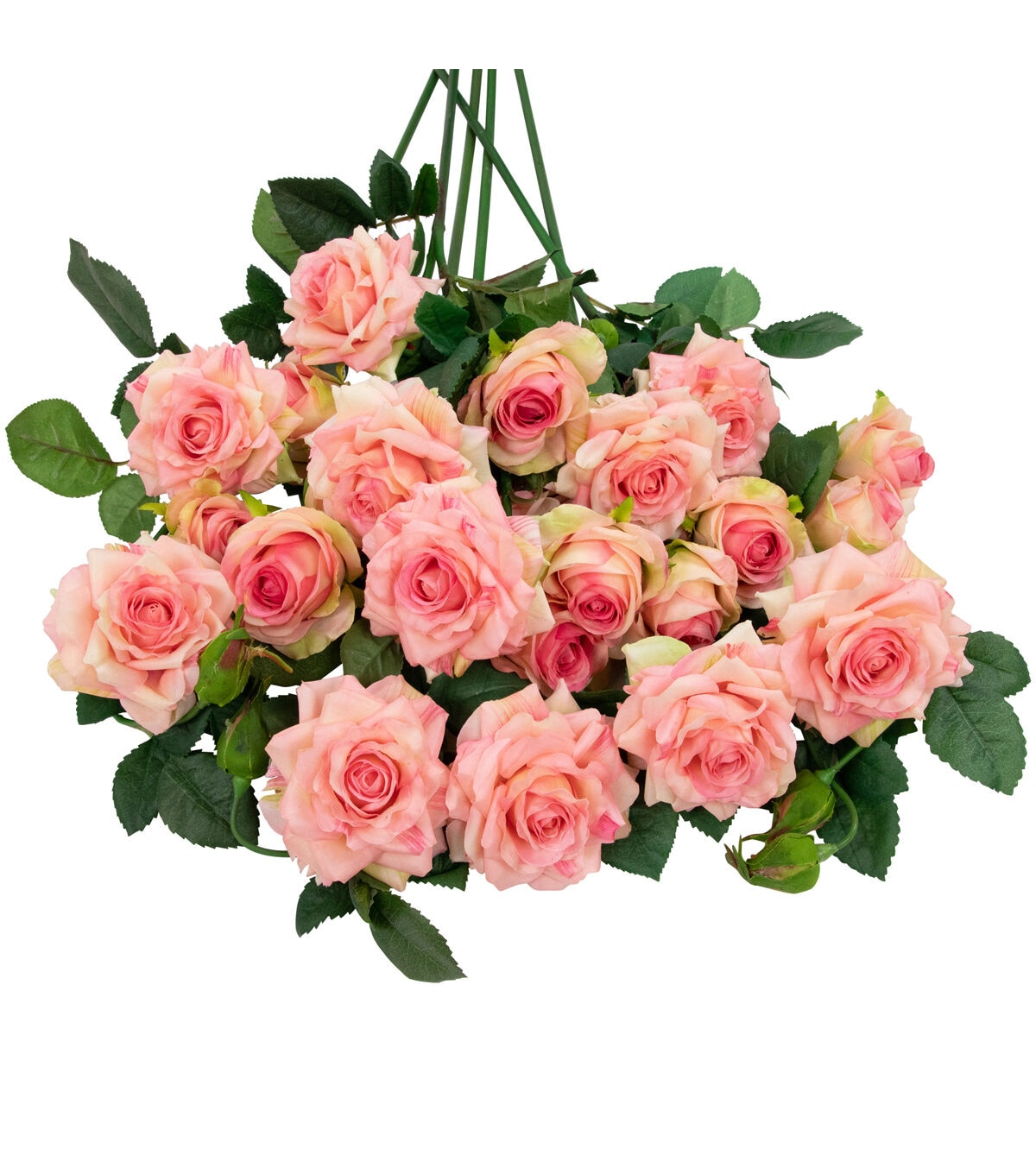 Northlight 35 Light Pink Rose Stems 6ct